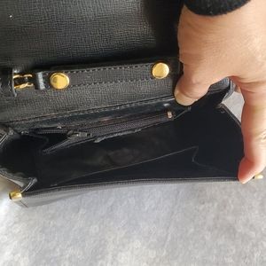 Luis Moda | Bags | Black Leather Purse Euc | Poshmark
